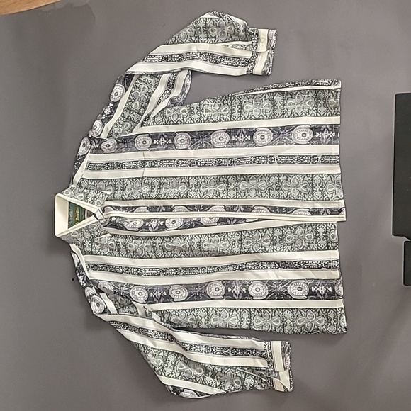 CHARAGH DIN | Shirts | Charagh Din Vintage Cd Party Shirt Hand Painted ...